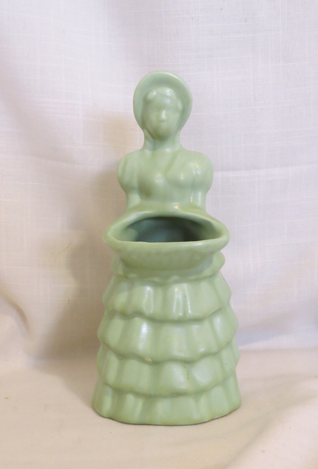 Reserve for Jennifer Vintage Haeger Girl Planter With Original Label ...