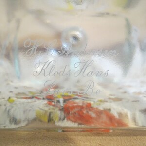 Vintage Hans Christian Anderson Homme Gaard Schnapps Bottle Clumsy Hans ...