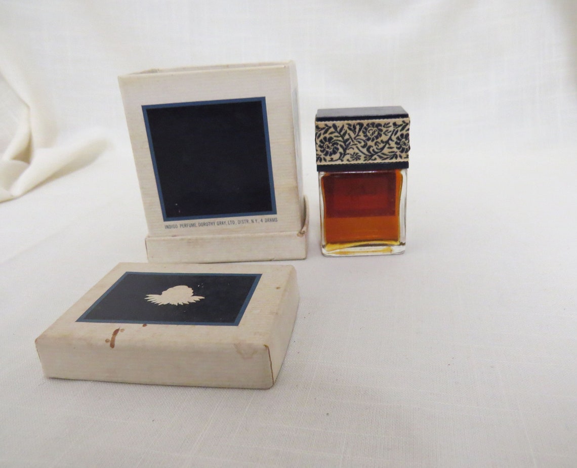 Sale Vintage Indigo Perfume MINT IN BOX Dorothy Gray | Etsy