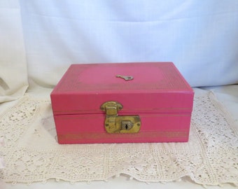 Jewelry Box With Key - Etsy