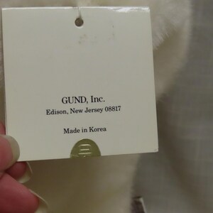 Vintage Gund Bumper Bunny Rabbit Plush Toy With Gotta Get Gund Hang Tag ...