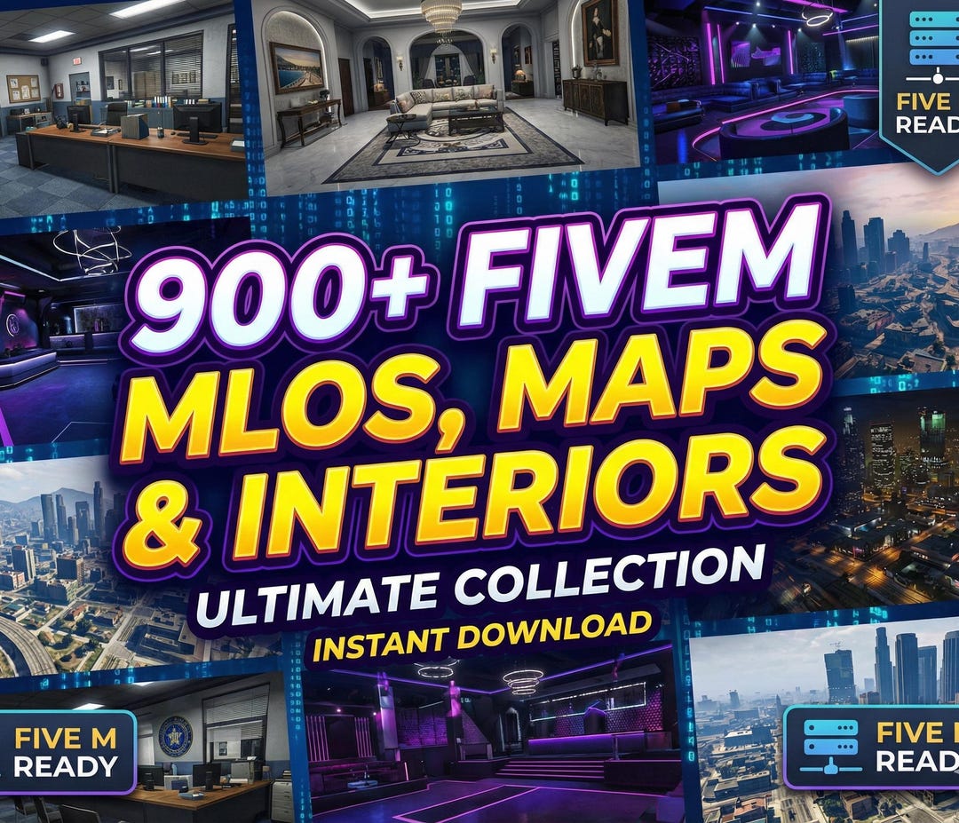Fivem Mlos, Maps and Interior Pack - Etsy Australia