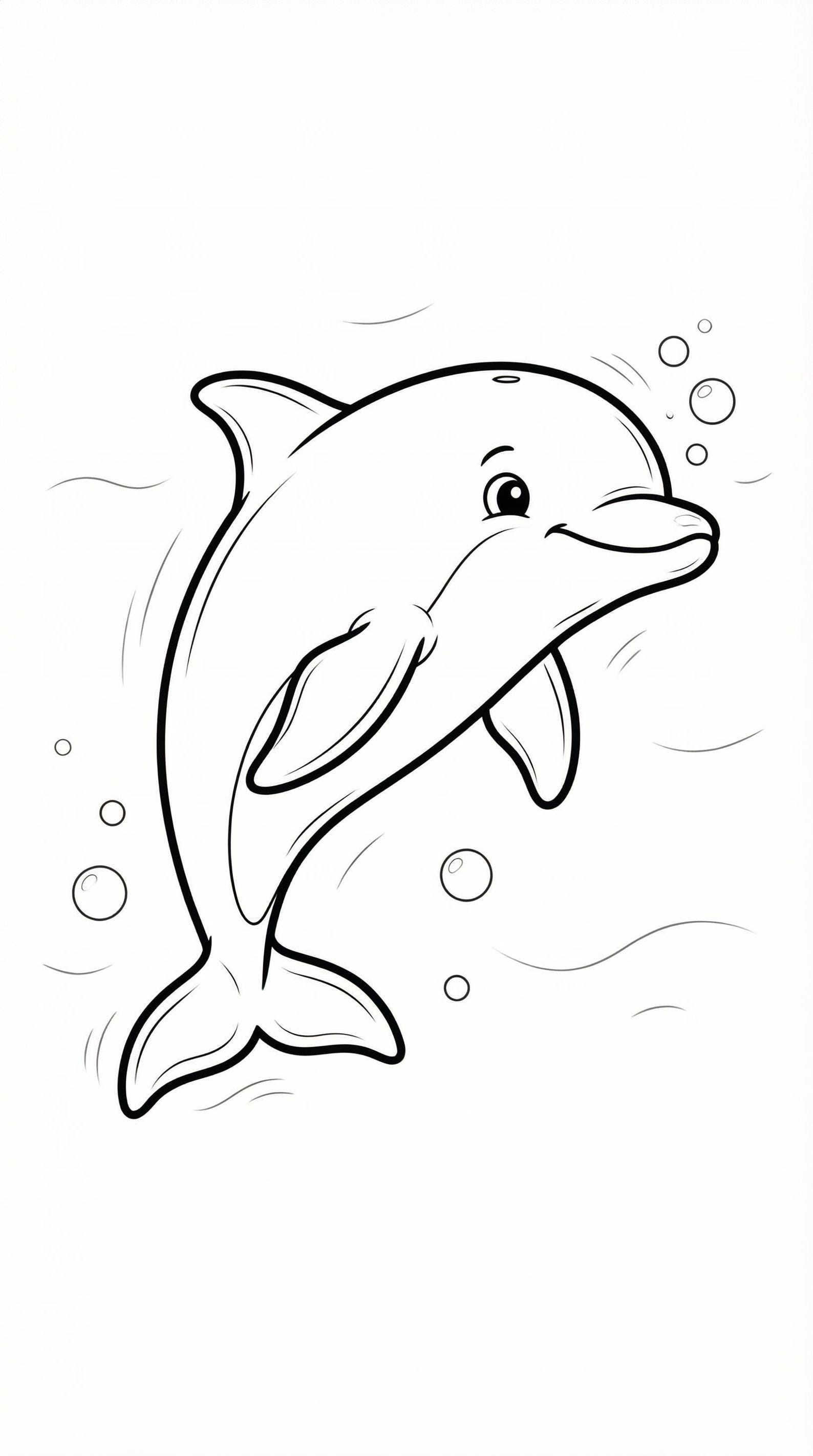 65 Dolphin Activity Pages for Kids | Printable Ocean Animal Art | Fun ...