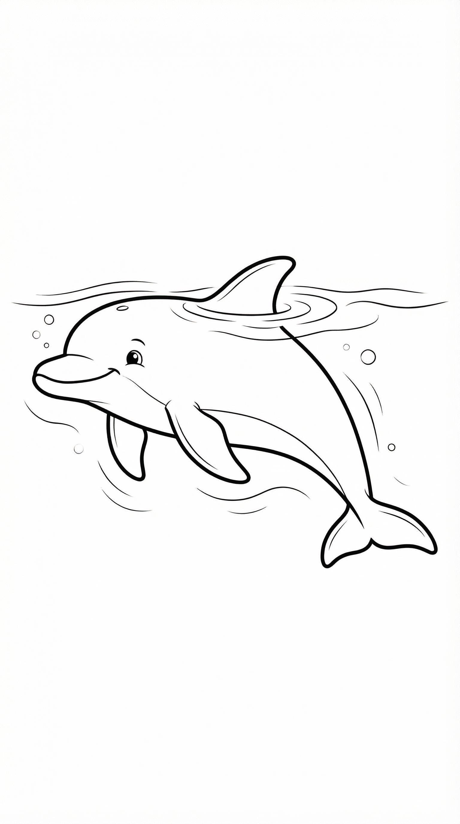 65 Dolphin Activity Pages for Kids | Printable Ocean Animal Art | Fun ...