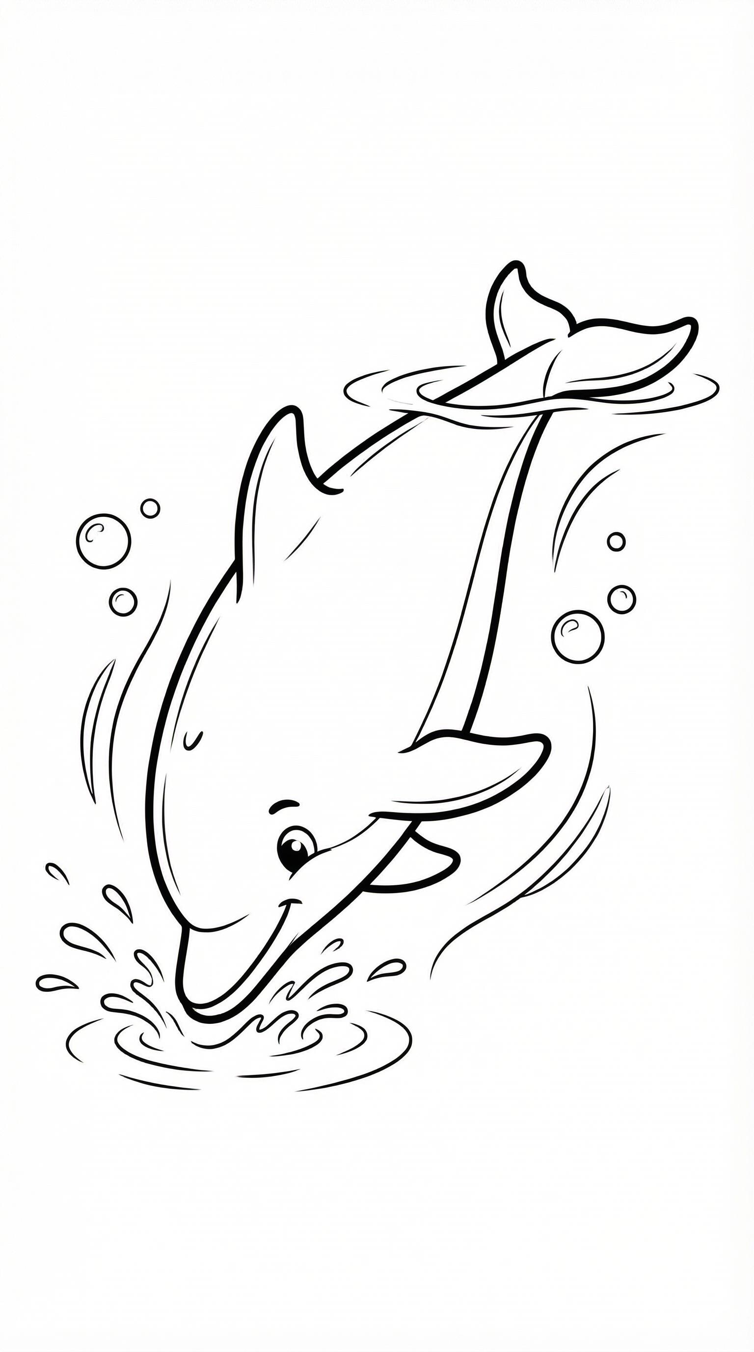 65 Dolphin Activity Pages for Kids | Printable Ocean Animal Art | Fun ...