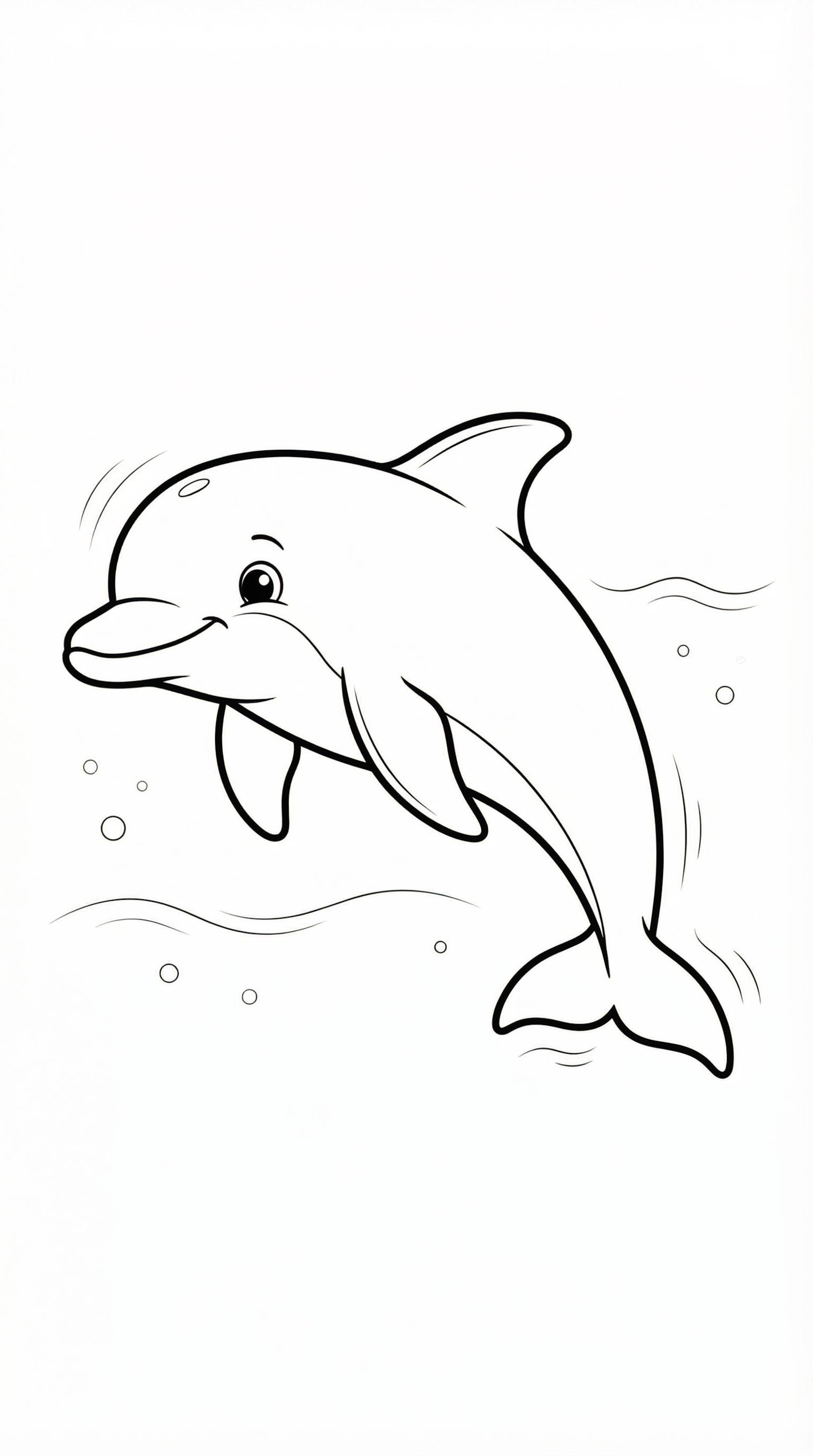 65 Dolphin Activity Pages for Kids | Printable Ocean Animal Art | Fun ...