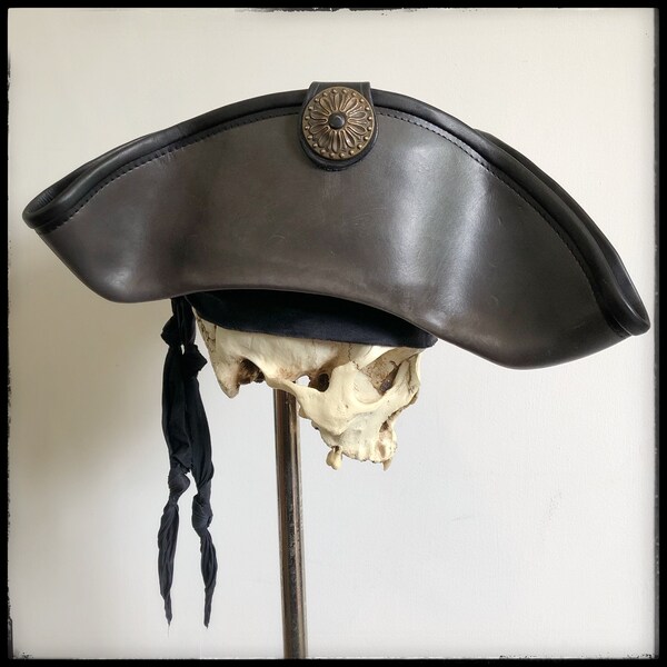 Tricorn Pirate Hat - Etsy