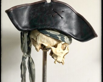 Tricorn Pirate Hat | Etsy