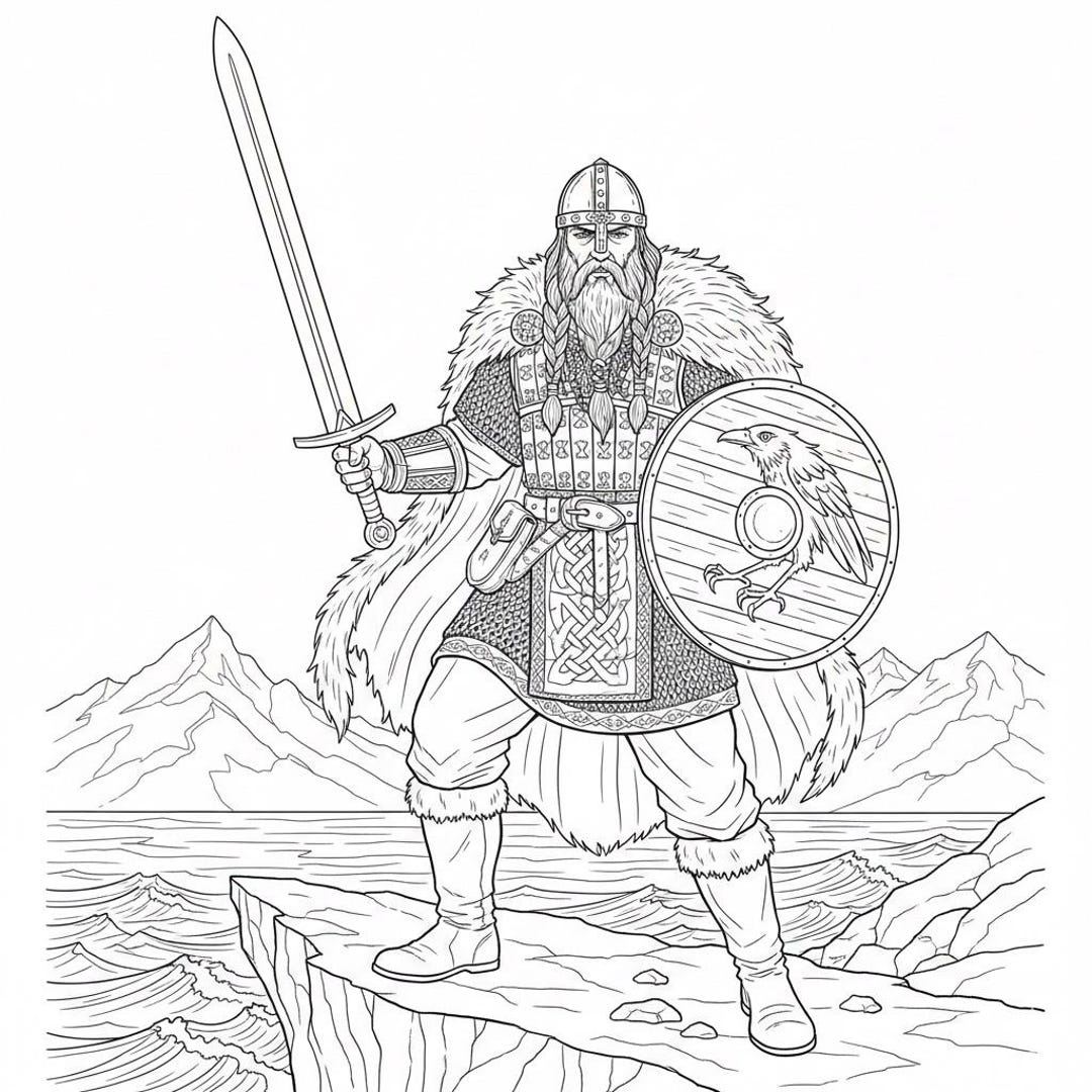 World History Icons: 15 Legendary Figures Coloring Book - Etsy