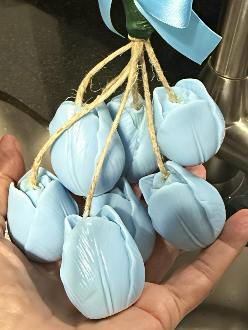 Tulip Luxury Soap Bouquet – Handmade Floral Soap • Bath & Kitchen Décor ...
