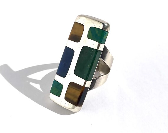 Vintage sterling silver tiger - Gem