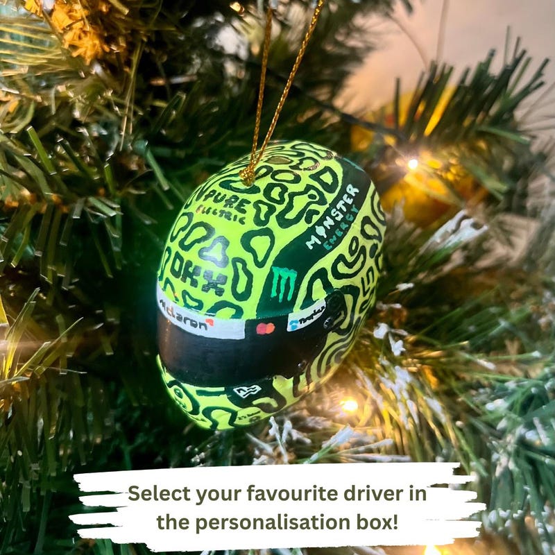 Formula 1 Mini Ornaments - Etsy UK