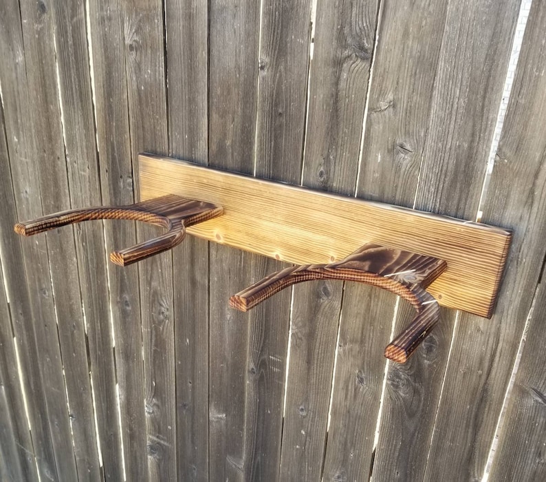 Double Cowboy Hat Rack (horizontal) - Etsy