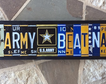 Go Navy Beat Army Sign | Etsy