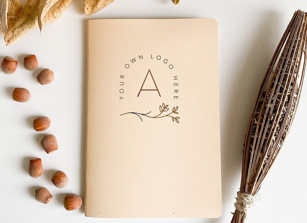 10 Colors Personalized Logo Notebook A6 A5, Phrase Motto Name Make Your ...