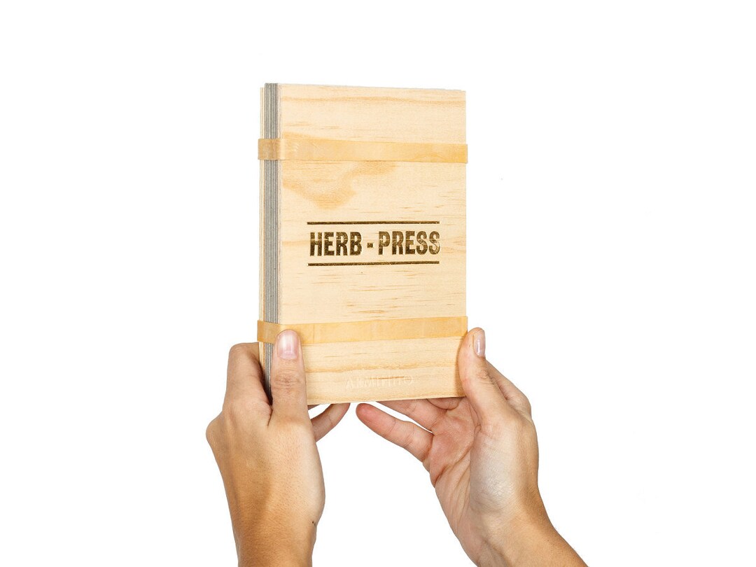 Herb Press Flower Press Botanical Diy Pressed Plants - Etsy