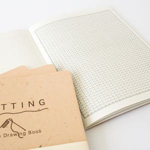 Knitting pattern drawing book design your own pattern with | Etsy