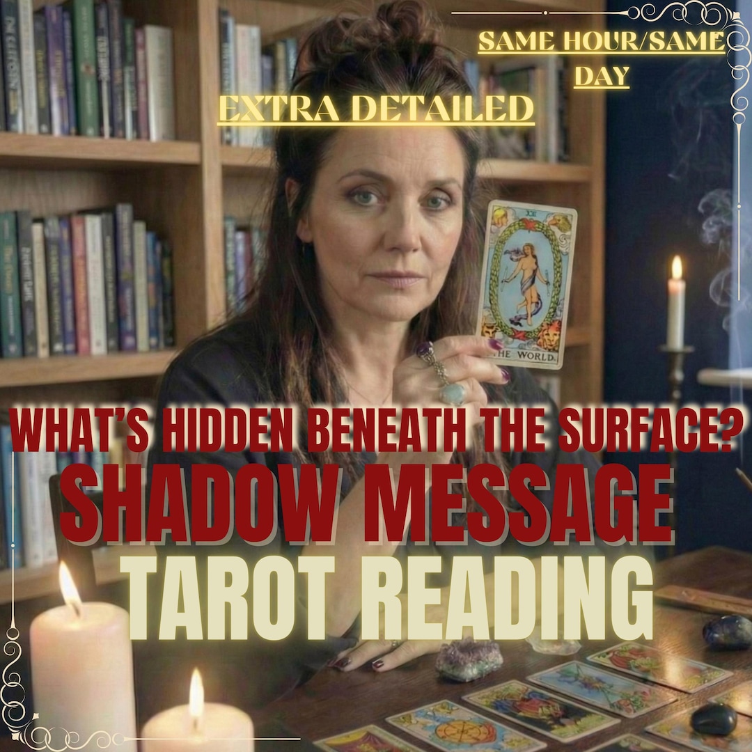 Shadow Message Tarot Reading | Hidden Truths & Unspoken Insight - Etsy