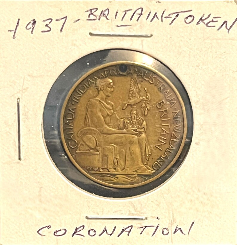 Original 1937 Britain Token – A Rare Piece of British History ...