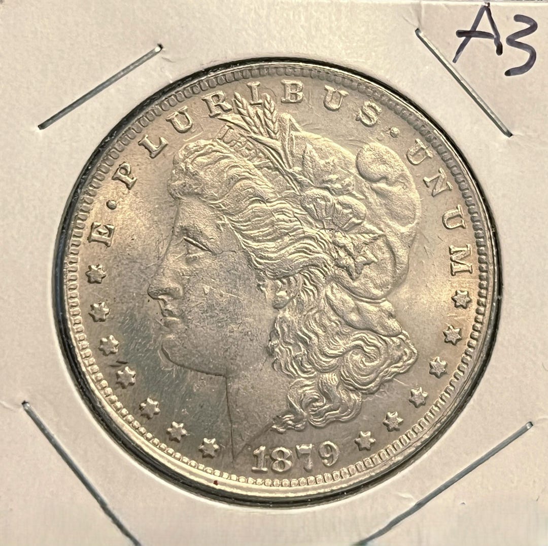 1879 Morgan One Dollar – Replica Collectible Coin - Etsy