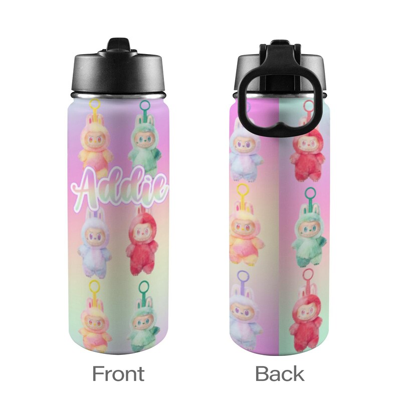 Labubu Drink Bottle - Etsy