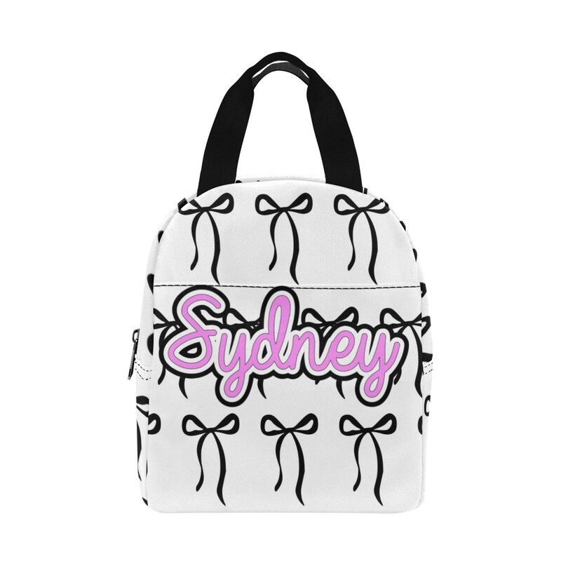 Bow Lunch Bag Etsy