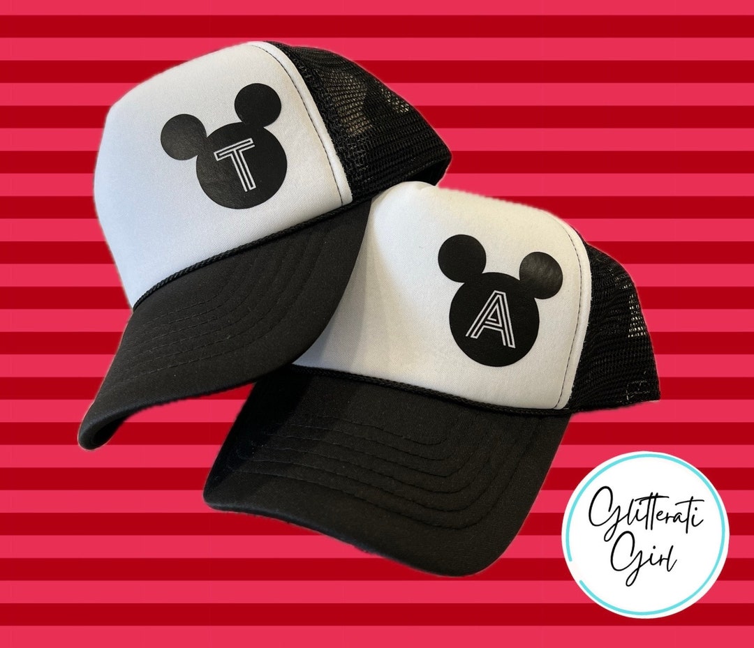 Kids Disney Initial Trucker Hat - Etsy