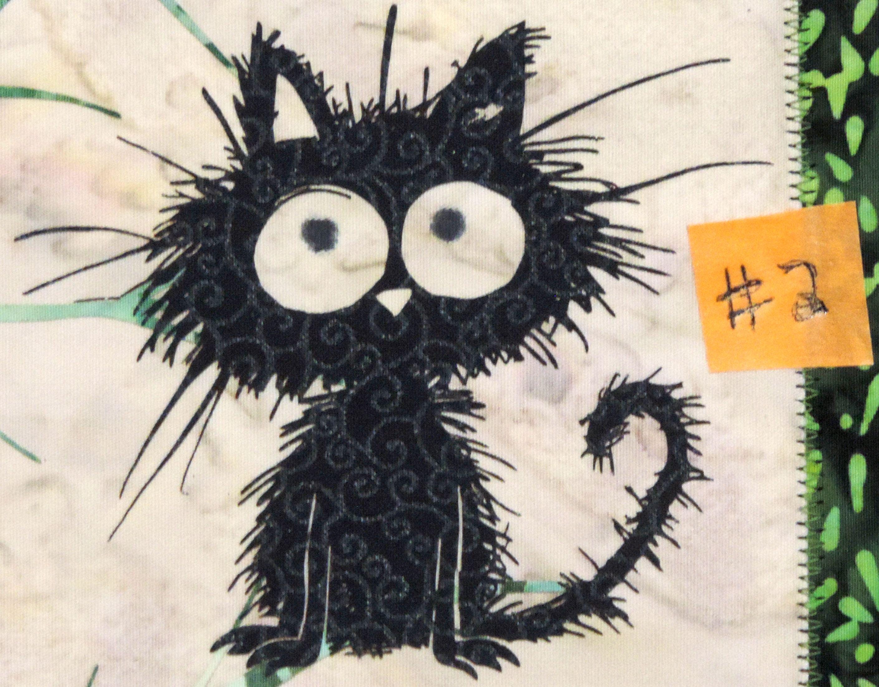 We're Fine Cats Laser-cut Wall Hanging Applique, Pre-fused, Pre-cut - Etsy