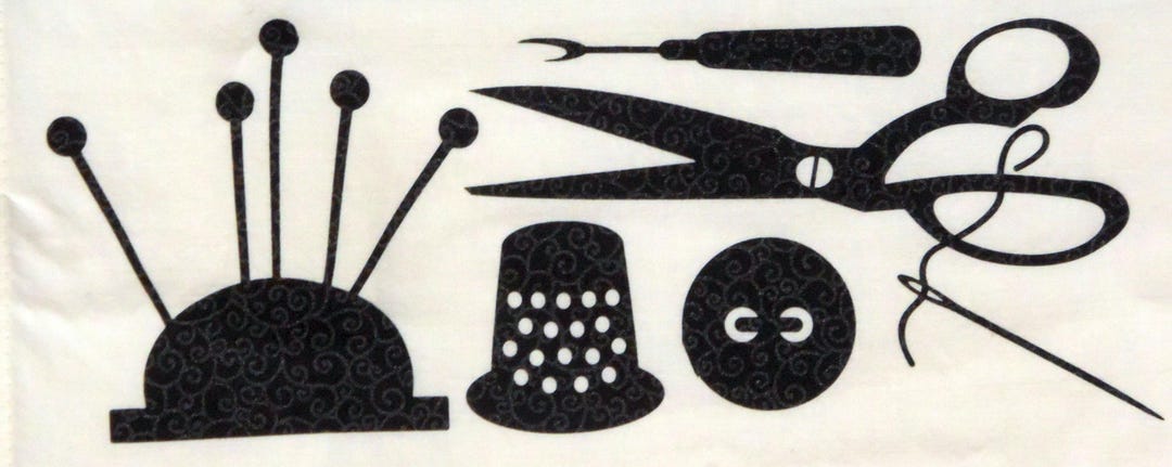 Sewing Notions Laser-cut, Pre-cut Applique - Etsy