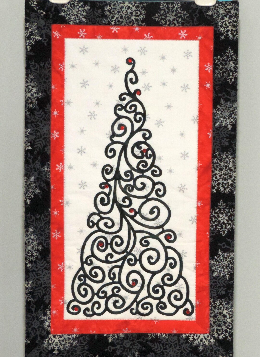 Squiggle Christmas Tree Laser-cut. Pre-fused, Pre-cut - Etsy