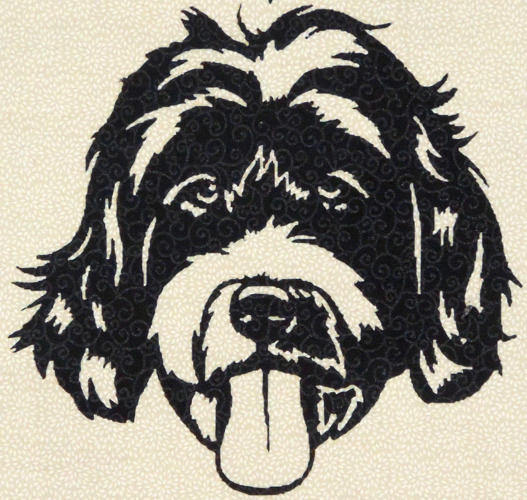 Labradoodle Laser-cut, Pre-fused, Pre-cut Applique - Etsy