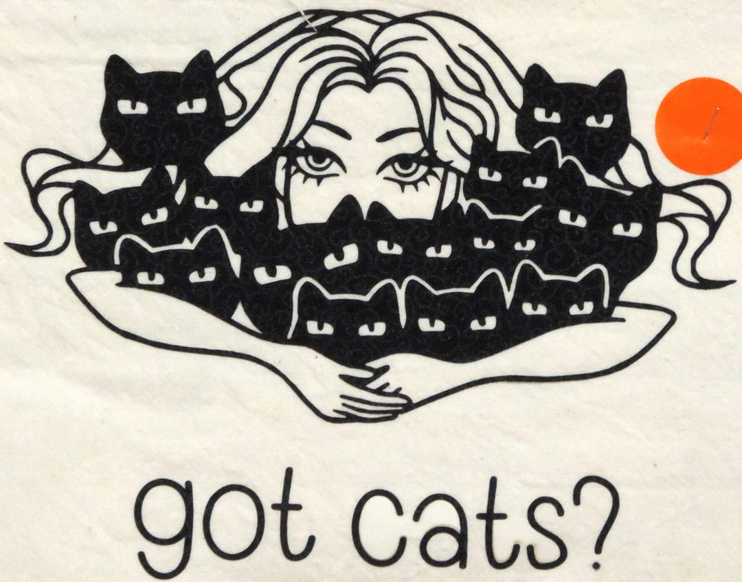 Got Cats? Laser-cut, Pre-cut Applique - Etsy