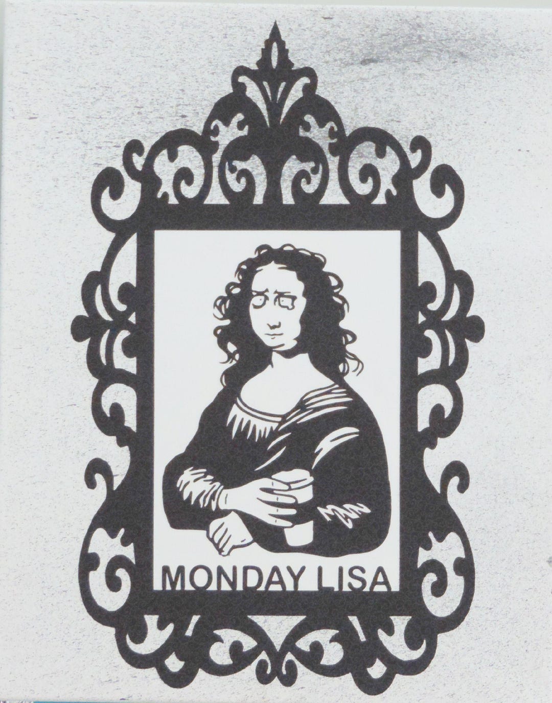 Monday Lisa Laser-cut, Pre-cut Applique - Etsy