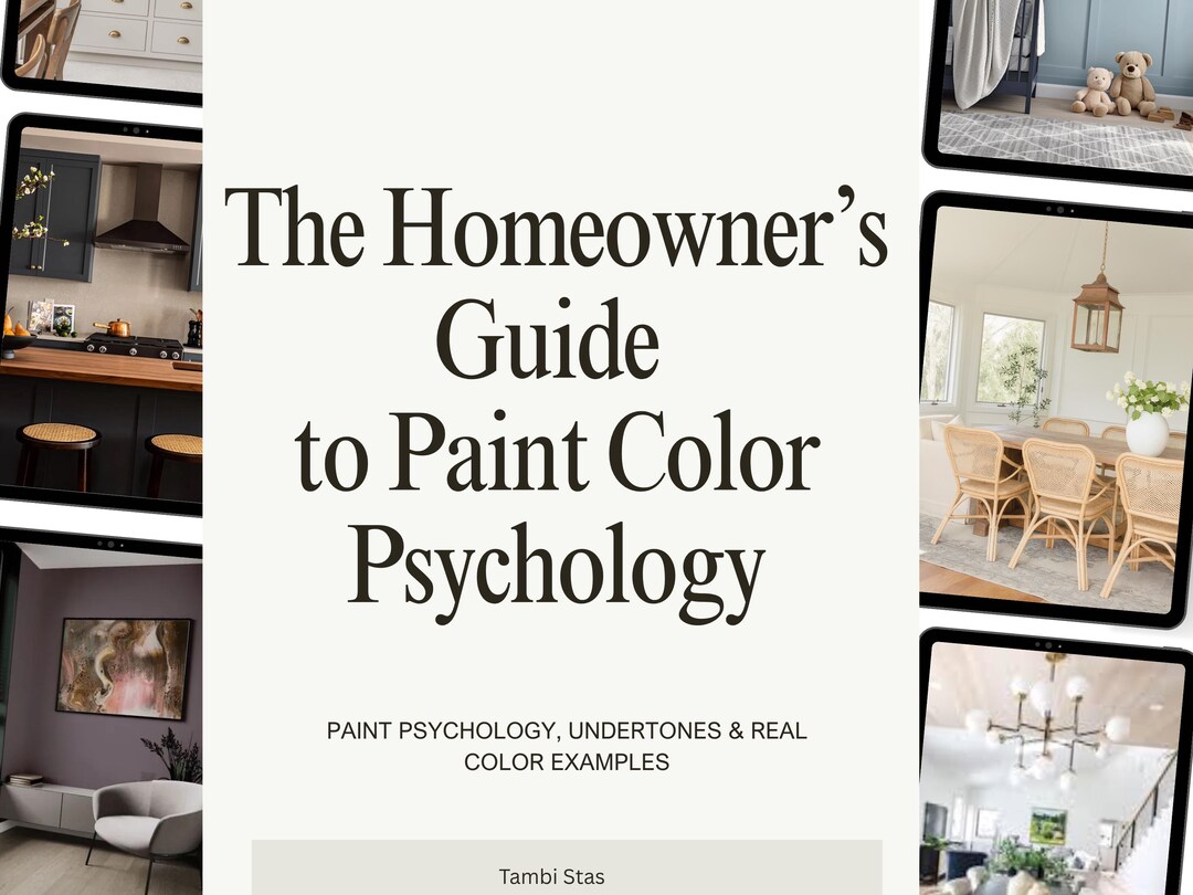 Paint Color Psychology Guide | Home Design Tips (digital Download) - Etsy