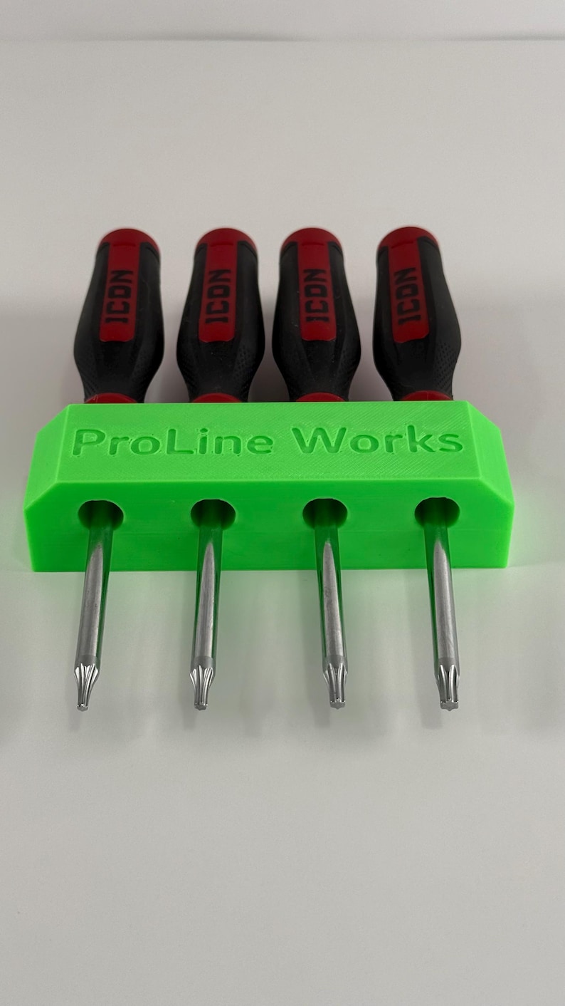 Magnetic Mini Screwdriver Organizer | ICON, Torx Drivers | 3D Printed ...