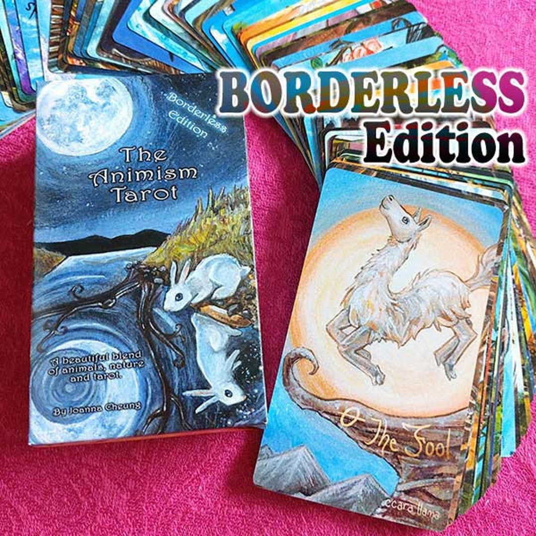 Animism Tarot BORDERLESS Deck, Animal Tarot Reading, 79 Card Deck ...
