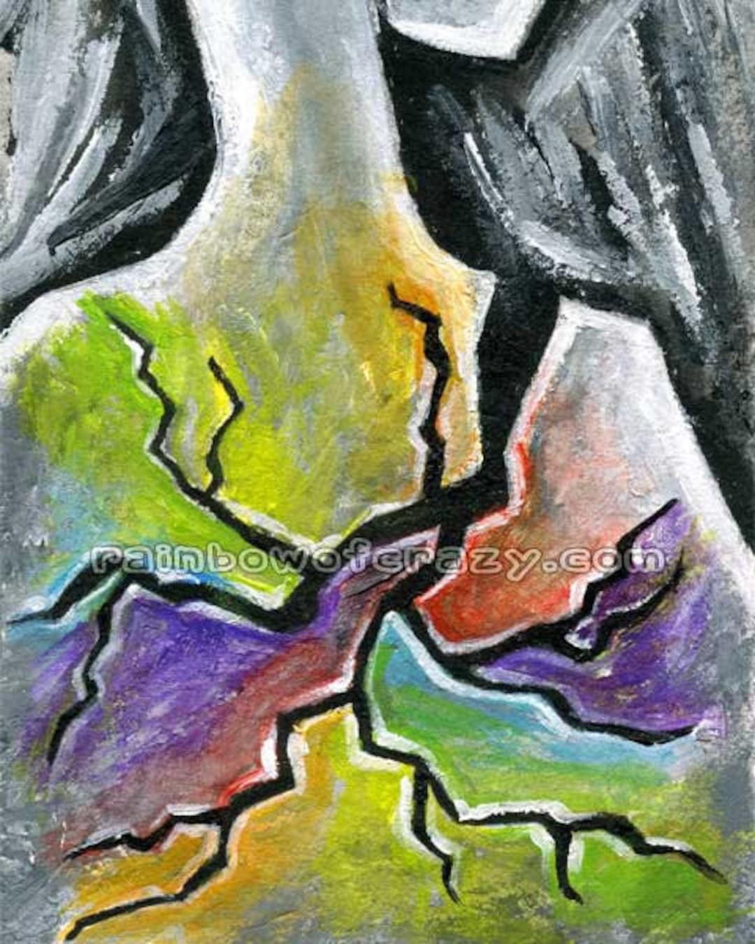 Surreal Art Chronic Pain Depression Awareness Mental - Etsy