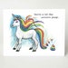 Funny Card, Unicorn Poop, Happy Birthday Card, Thank You Card ...
