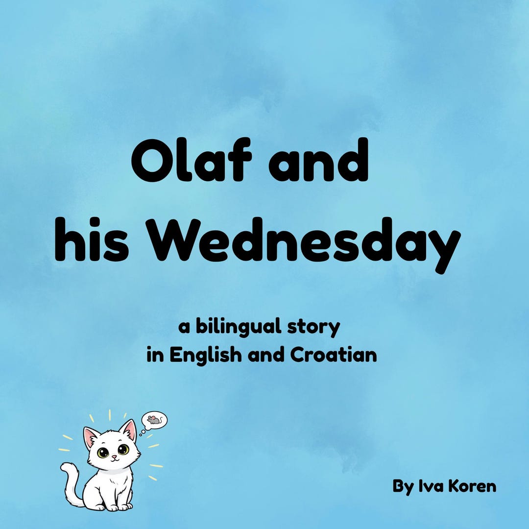 Olaf and His Wednesday - Children's Bilingual Book - Etsy
