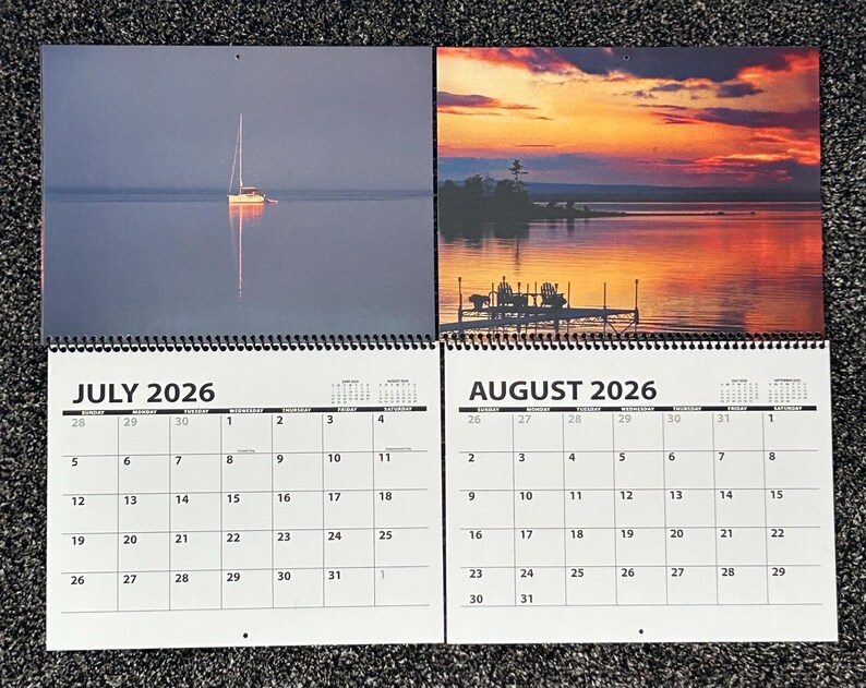 2026 Photo Wall Calendar by Vermont Photographer - Etsy