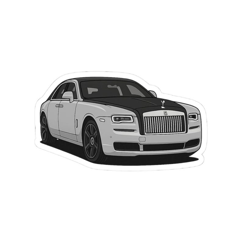 Rolls Royce Phantom Sticker, Luxury Car Decal | Premium Vinyl Car ...