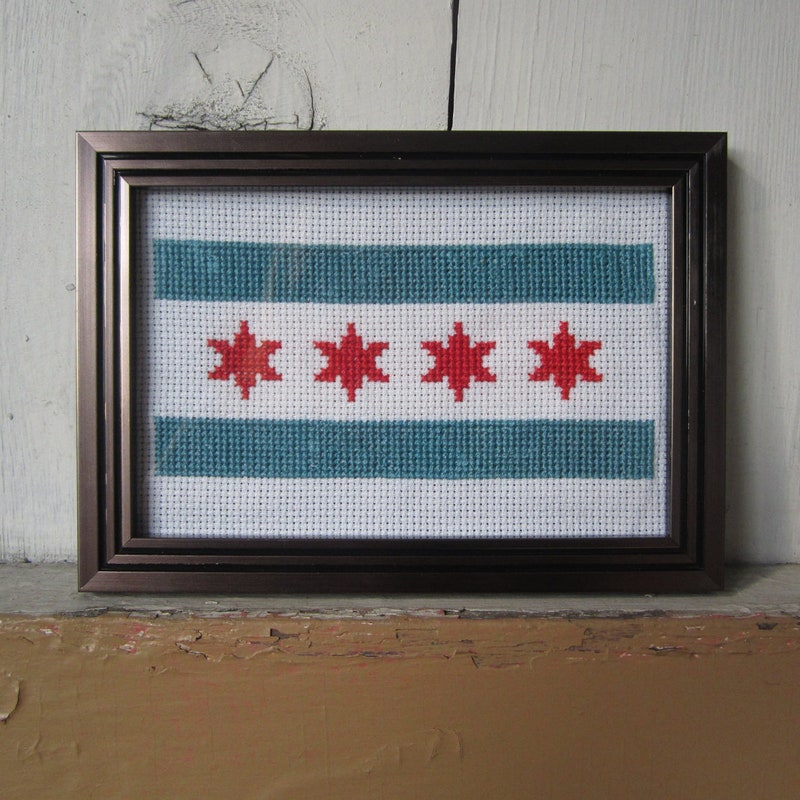Chicago Flag - Etsy
