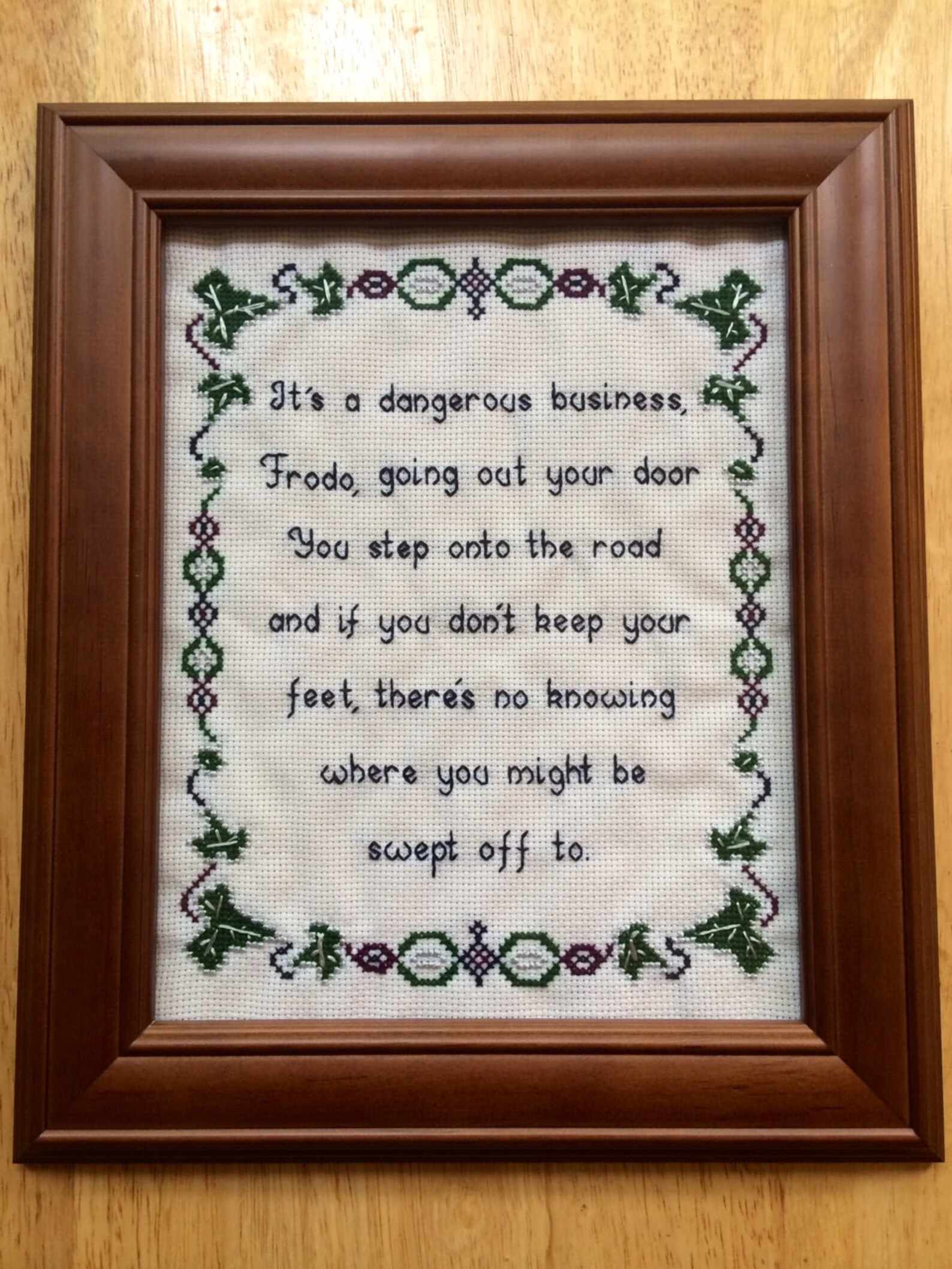 PATTERN Hobbit Lord of the Rings Cross Stitch Bilbo Baggins - Etsy UK