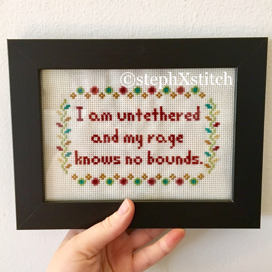PATTERN Always Sunny I Am Untethered and My Rage Knows No | Etsy