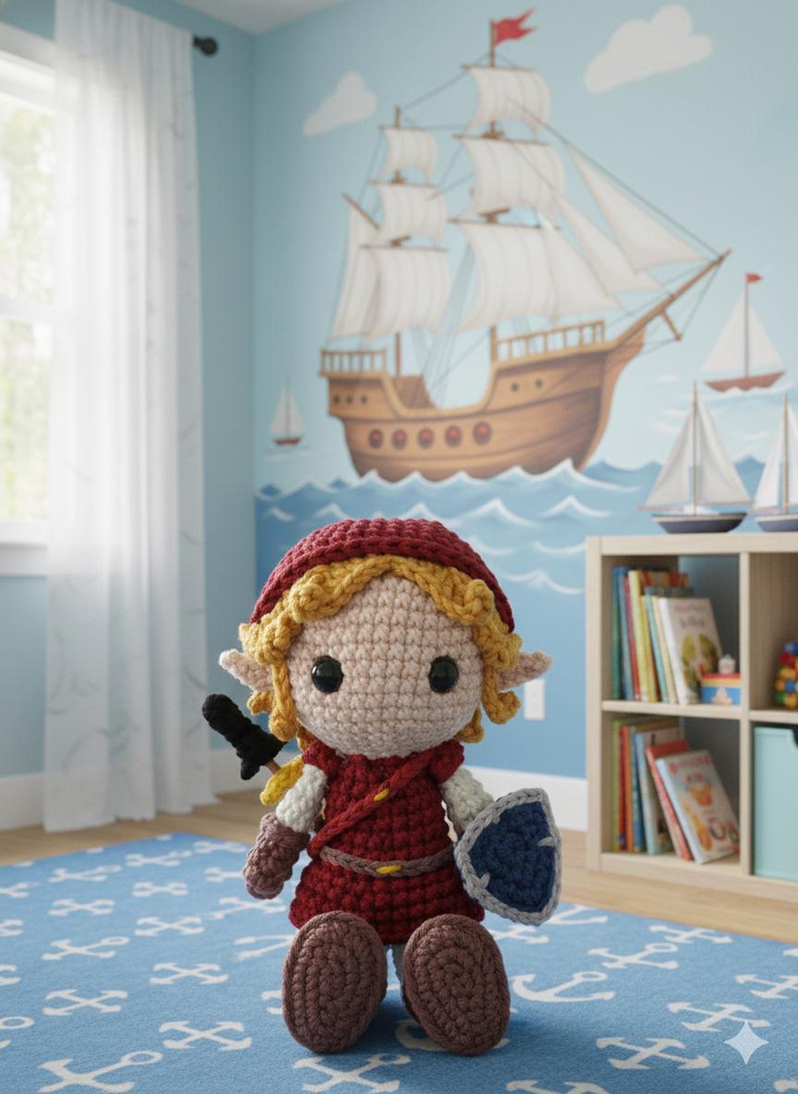 Hero Forest Adventurer Crochet Doll Pattern • Amigurumi Toy PDF • Easy ...