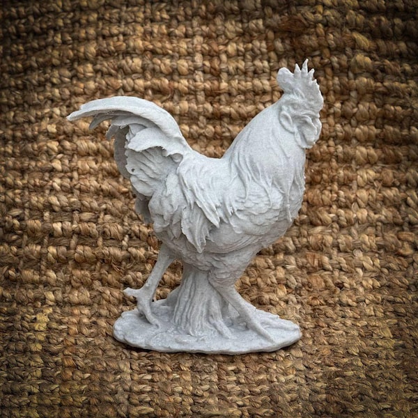 Rooster Statue - Etsy