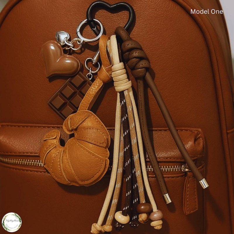Leather Rope Key Ring - Etsy UK