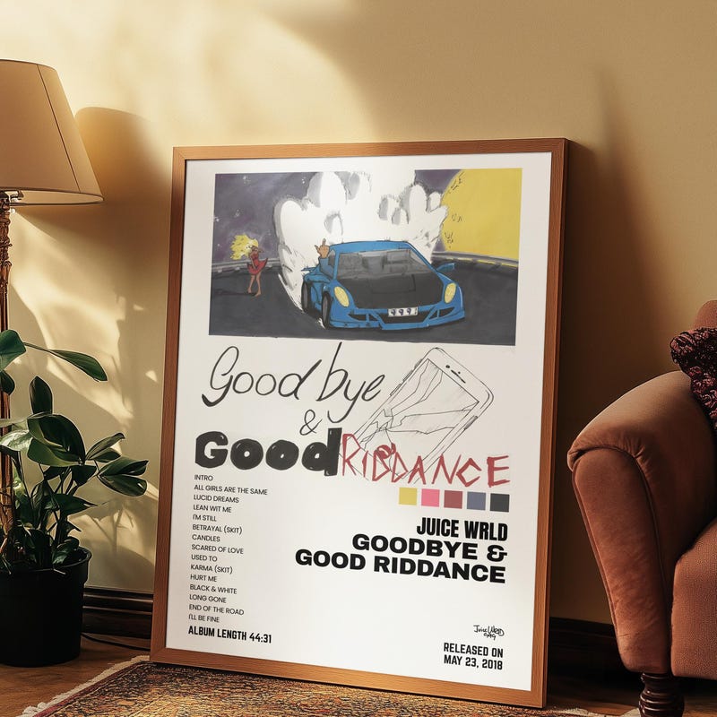 Goodbye and Good Riddance Album Cover Art - Etsy