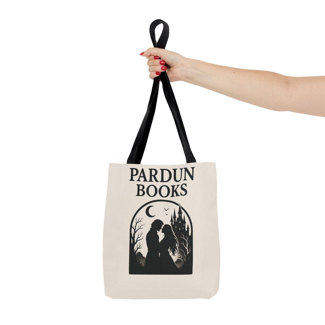 Pardun Books Silhouette Fantasy Romance Tote Bag | Moonlit Castle ...