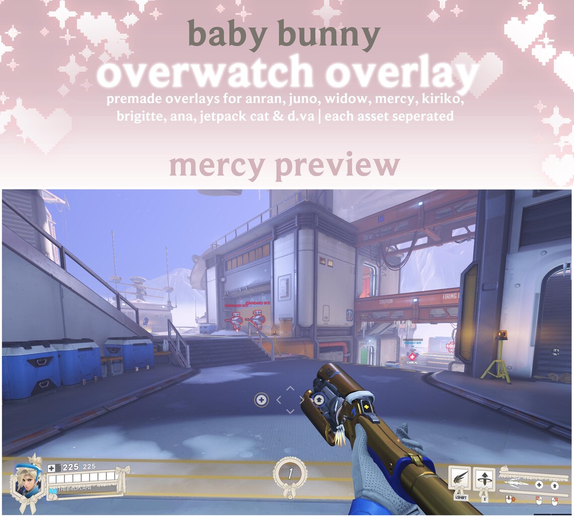 Baby Bunny HUD Overwatch Overlay | HUDSIGHT - Etsy